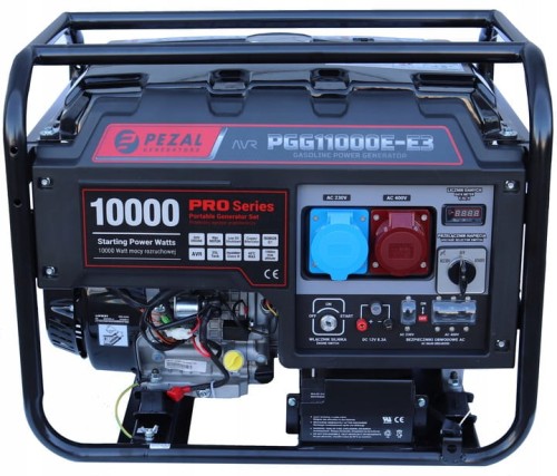Agregat prądotwórczy Pezal PGG11000E-E3 dual power - Gotex